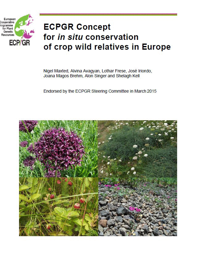 ECPGR: ECPGR Concept for in situ conservation of crop wild relatives in Europe
